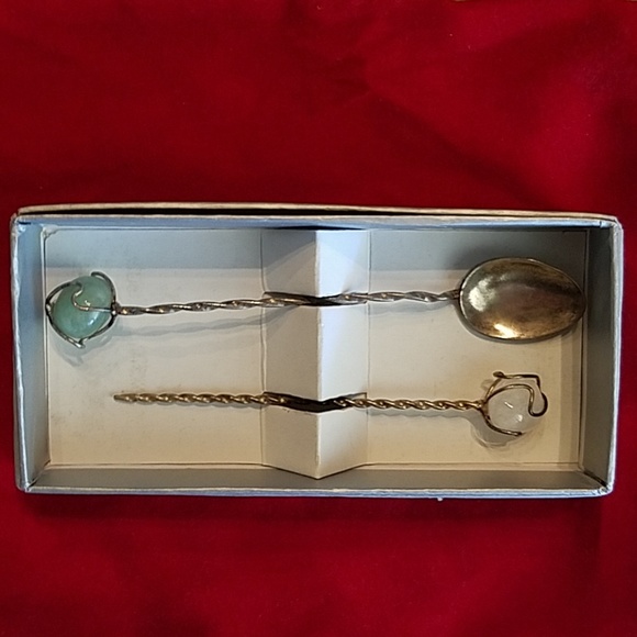 Vintage | Dining | H Stern Vintage Silverplate Spoon Olive Pick | Poshmark